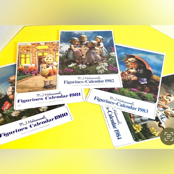 Office | Vintage Hummel Calendars 1981984 Collectible | Poshmark